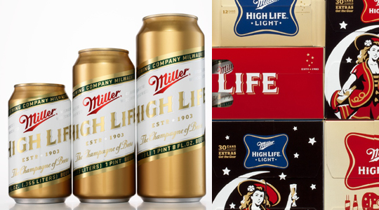 Miller High Life Redesigned - DIELINE
