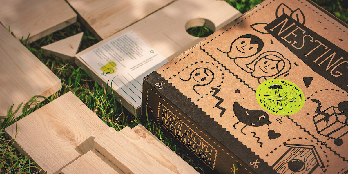Nesting Box - DIELINE
