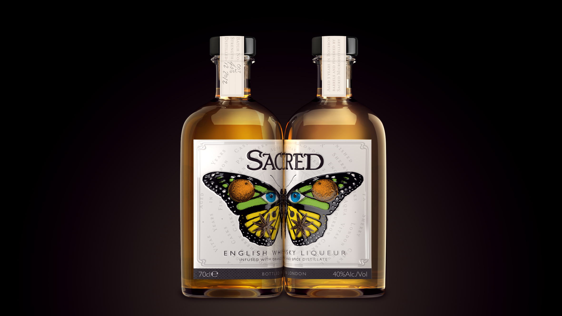 The Mystical Packaging for Sacred Spirits - DIELINE