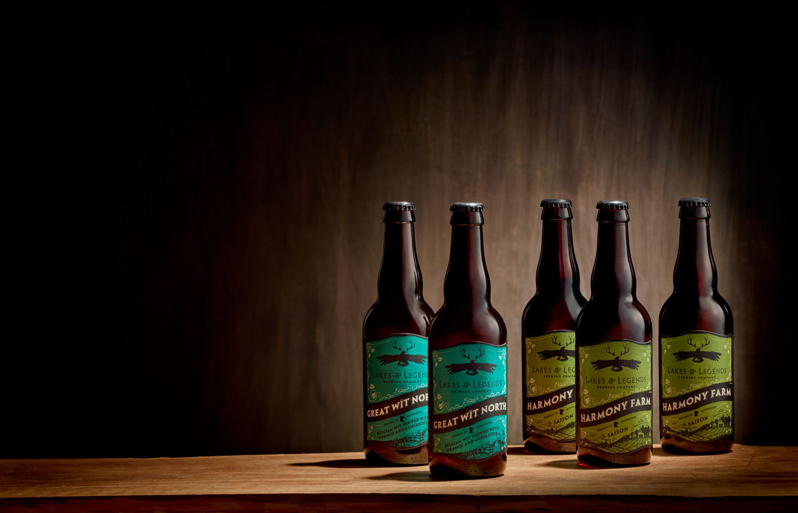 Custom Illustrations Give Lakes & Legends Brewing Co. a Seriously ...