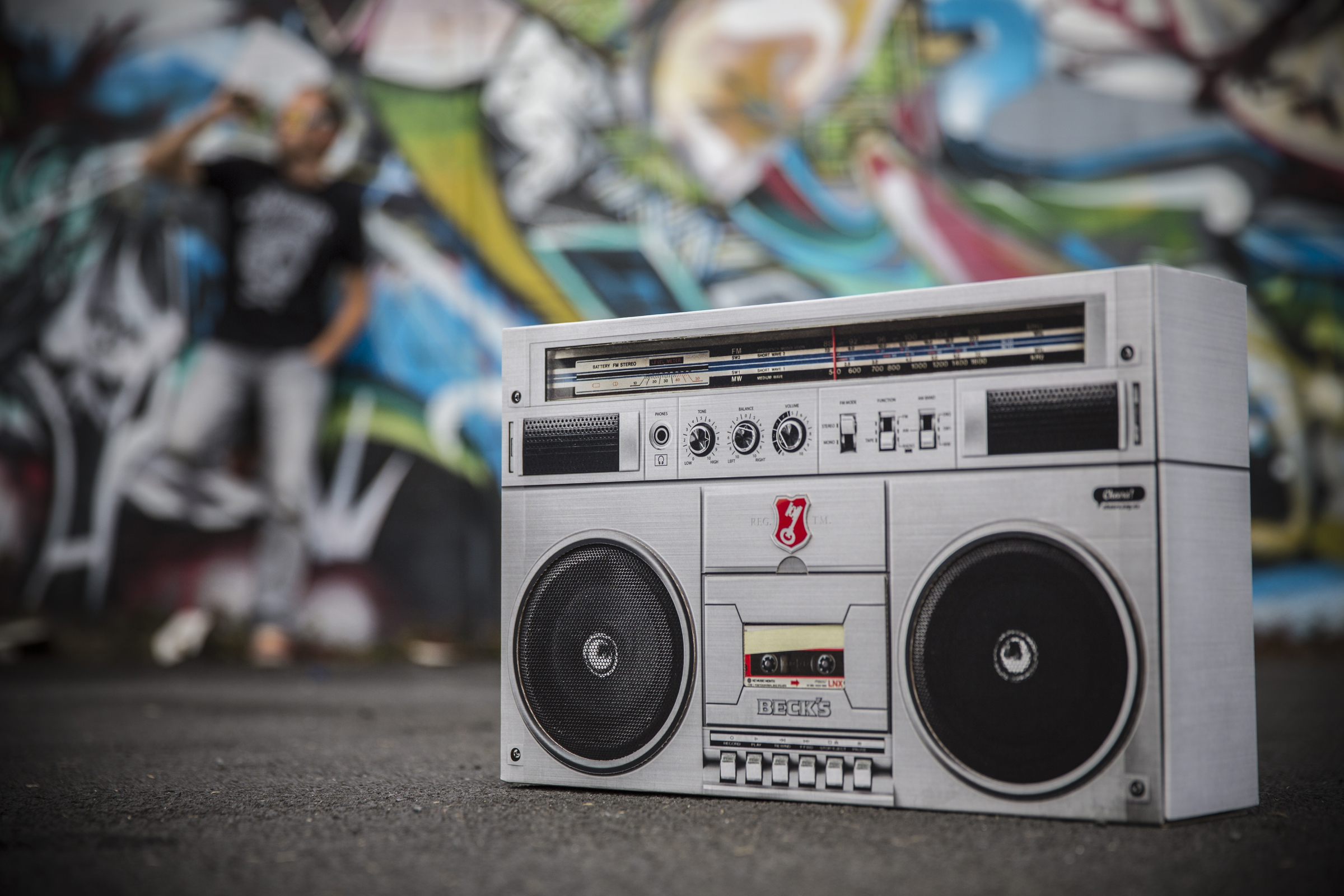 Beck's Beer Boom Box - DIELINE