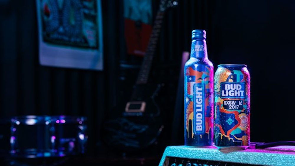 Capturing the Spirit of SXSW in Bud Light’s Rad, Psychedelic Art - DIELINE