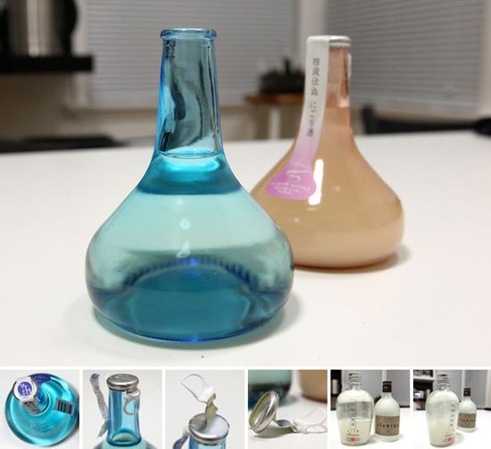 Aladdin Sake Bottles - DIELINE