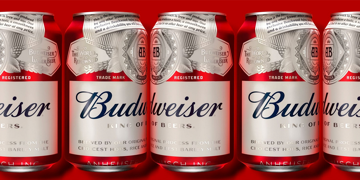 Budweiser's New Redesign - DIELINE