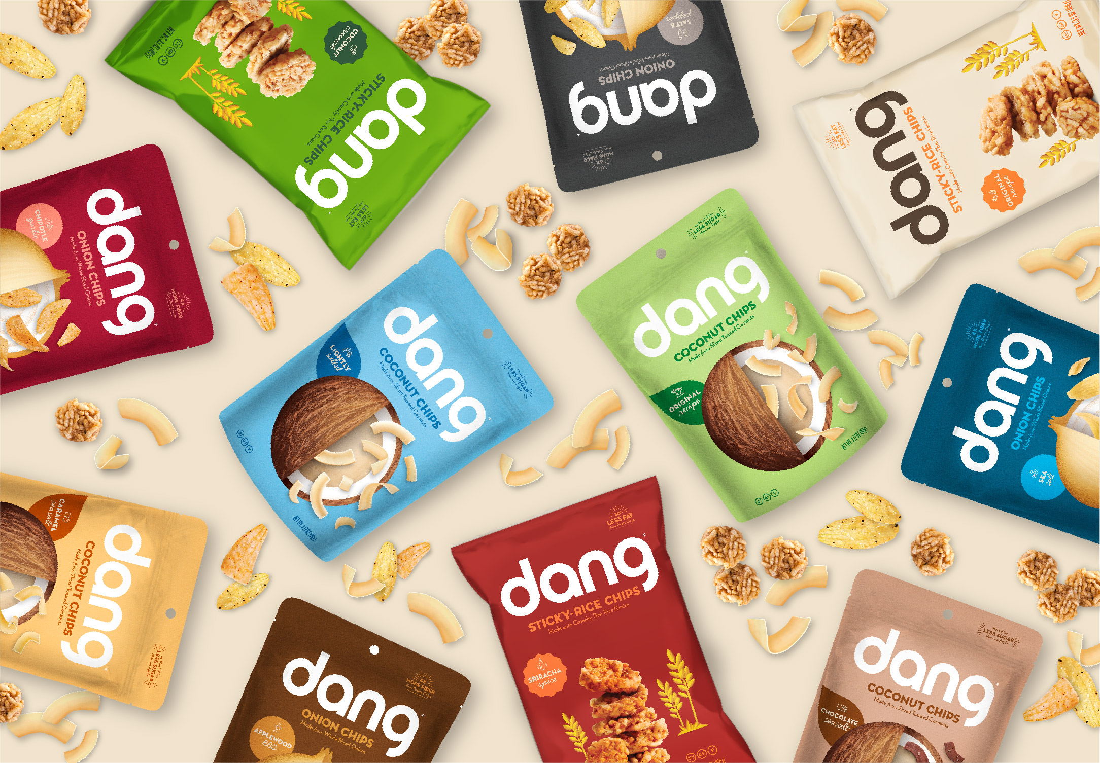 Dang Healthy Snacks Get an Exciting New Look - DIELINE