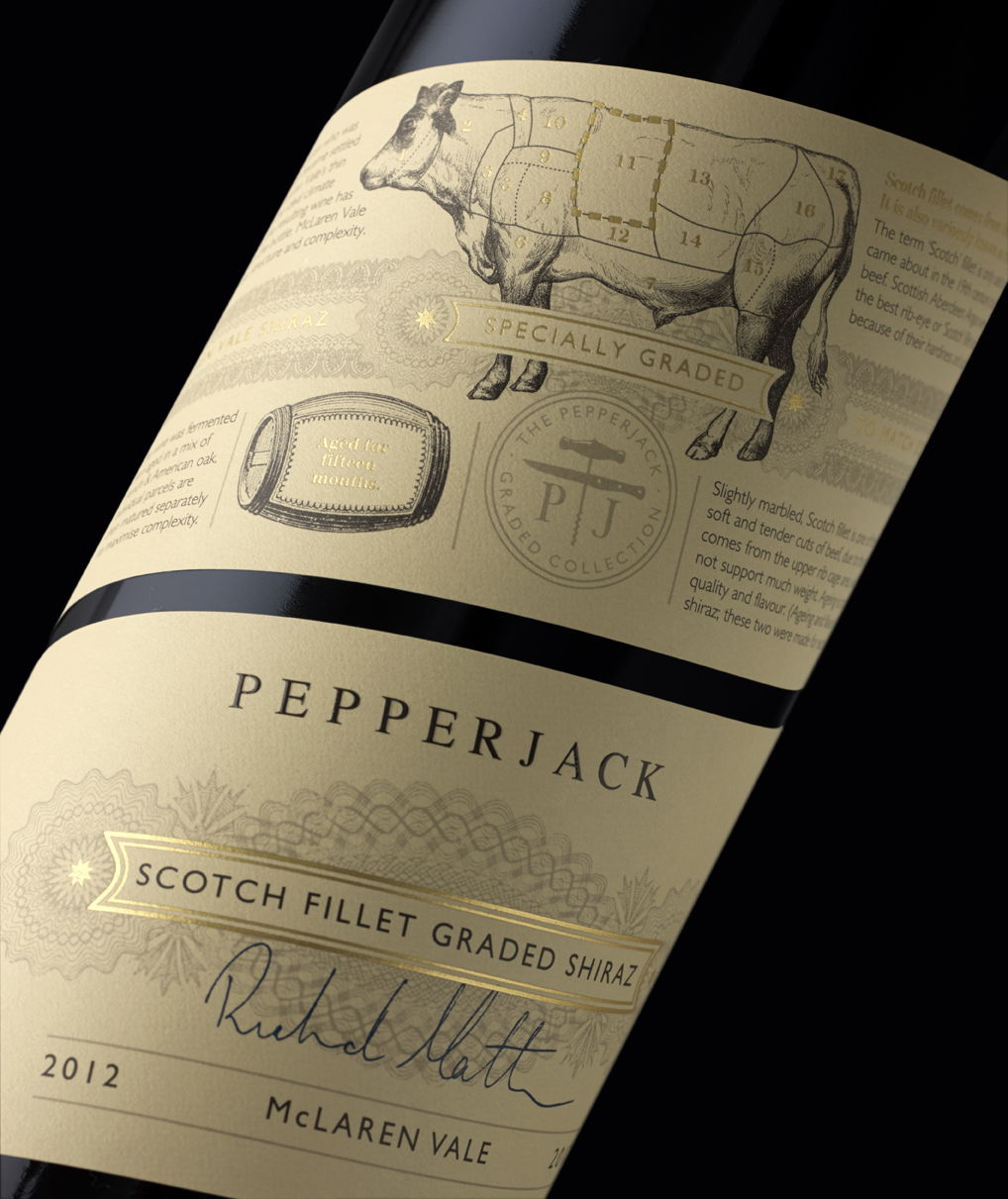 Pepperjack Graded Collection Wine - DIELINE