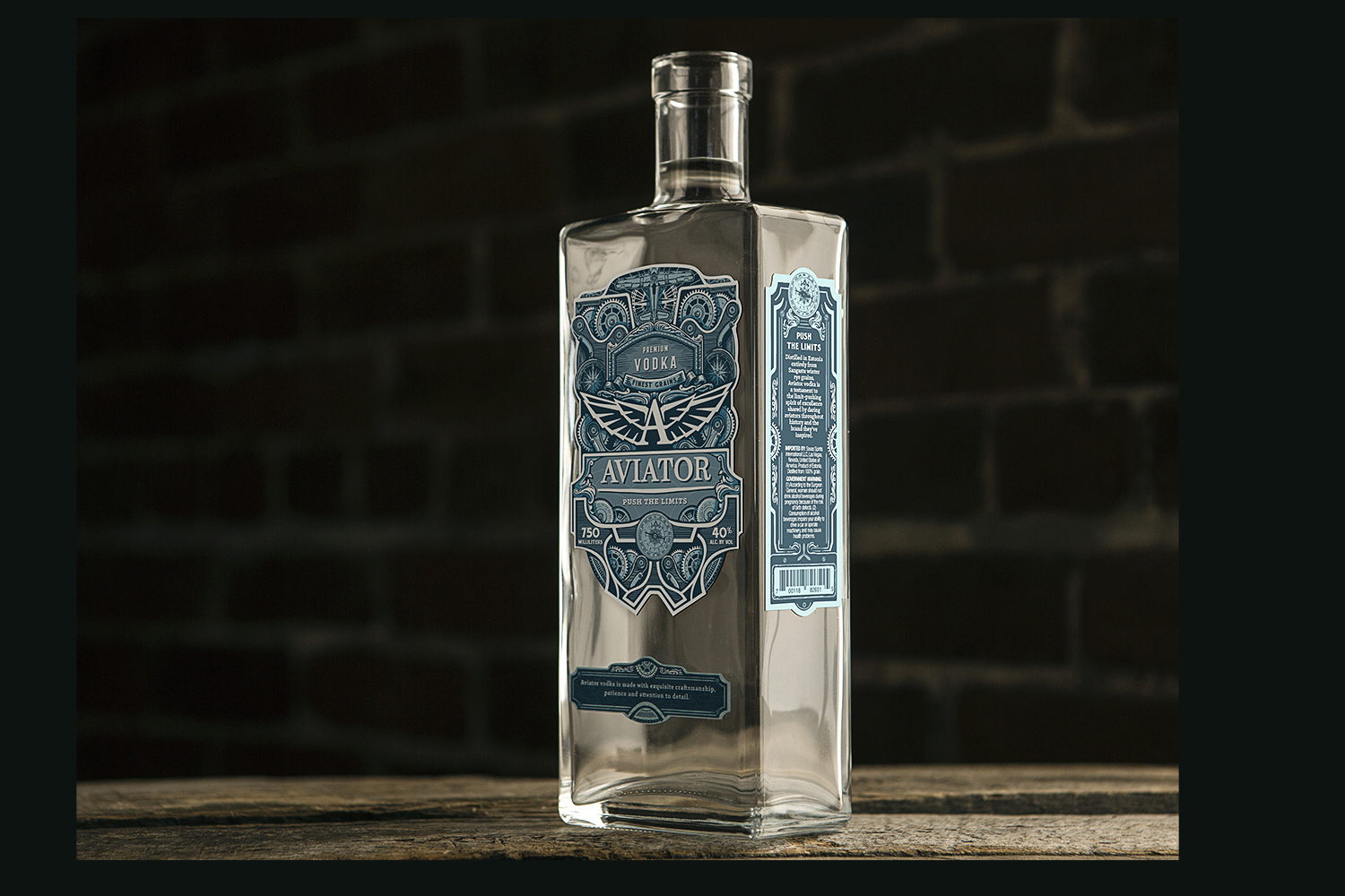 Soar to New Heights With This Intricately Designed Vodka - DIELINE