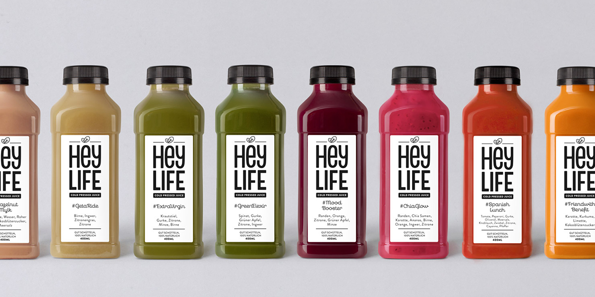 HEYLIFE Cold Pressed Juices - DIELINE