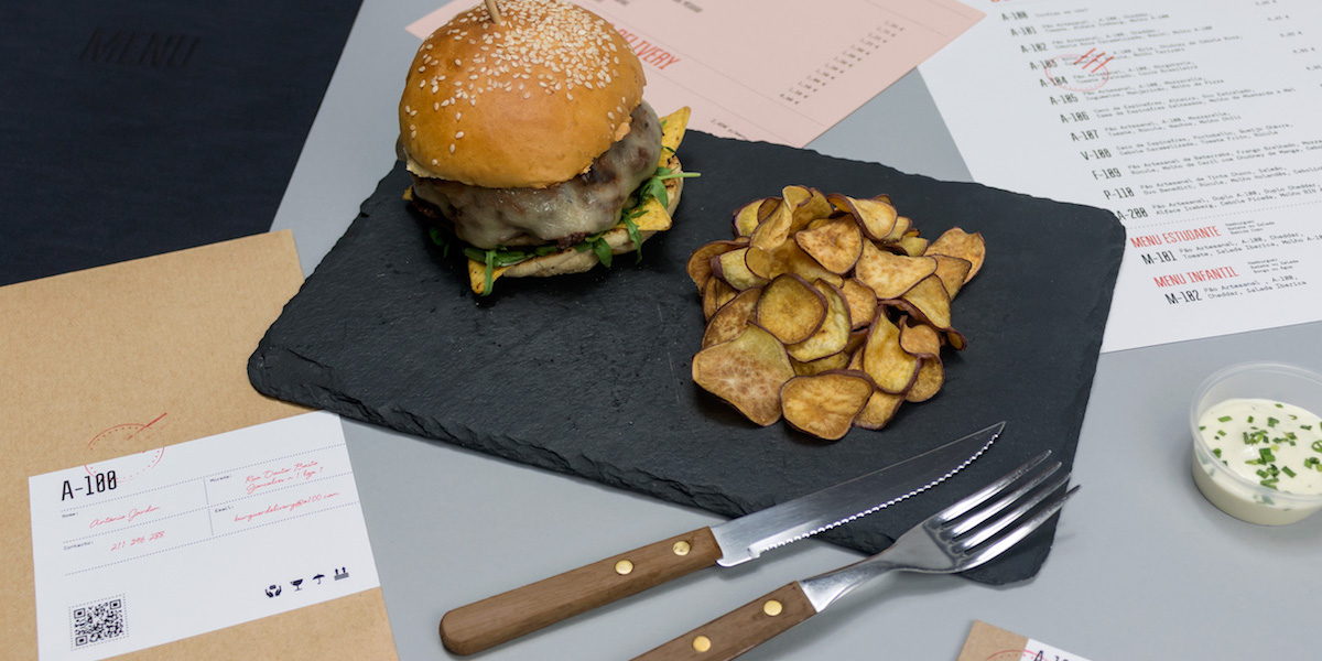 A-100 Burger Delivery - DIELINE