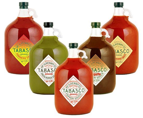 Tabasco Gallon - DIELINE