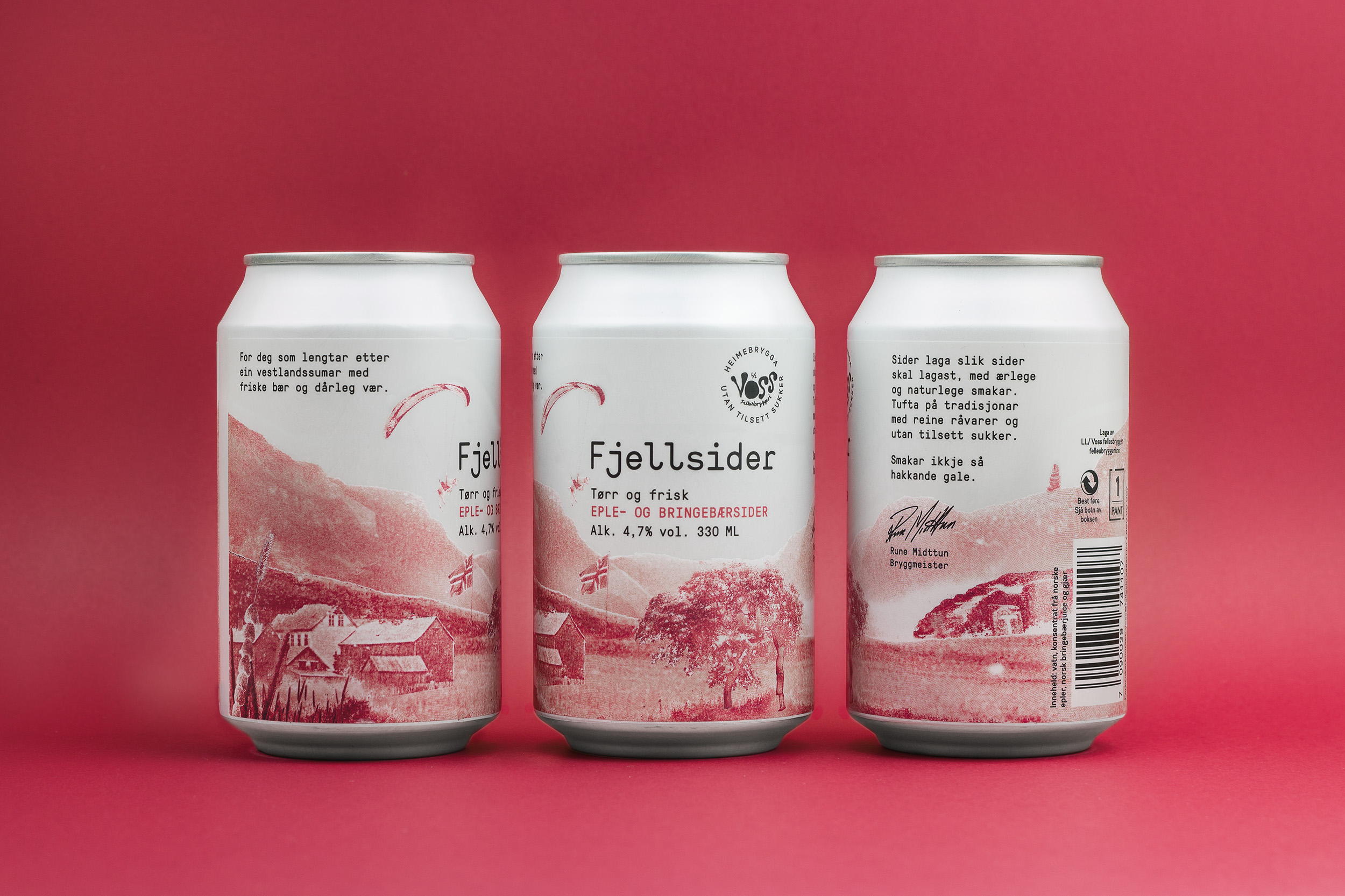 This Unique Cider Packaging Pays Tribute To Western Norway - DIELINE
