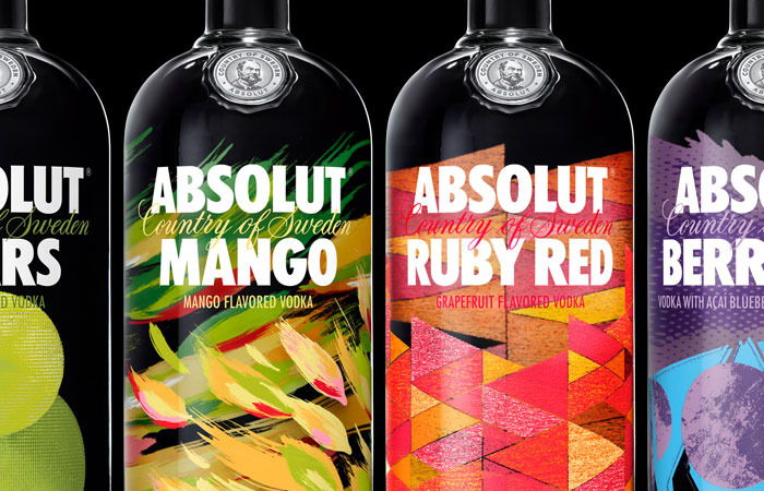 Absolut Vodka Revamps Flavor Range - DIELINE