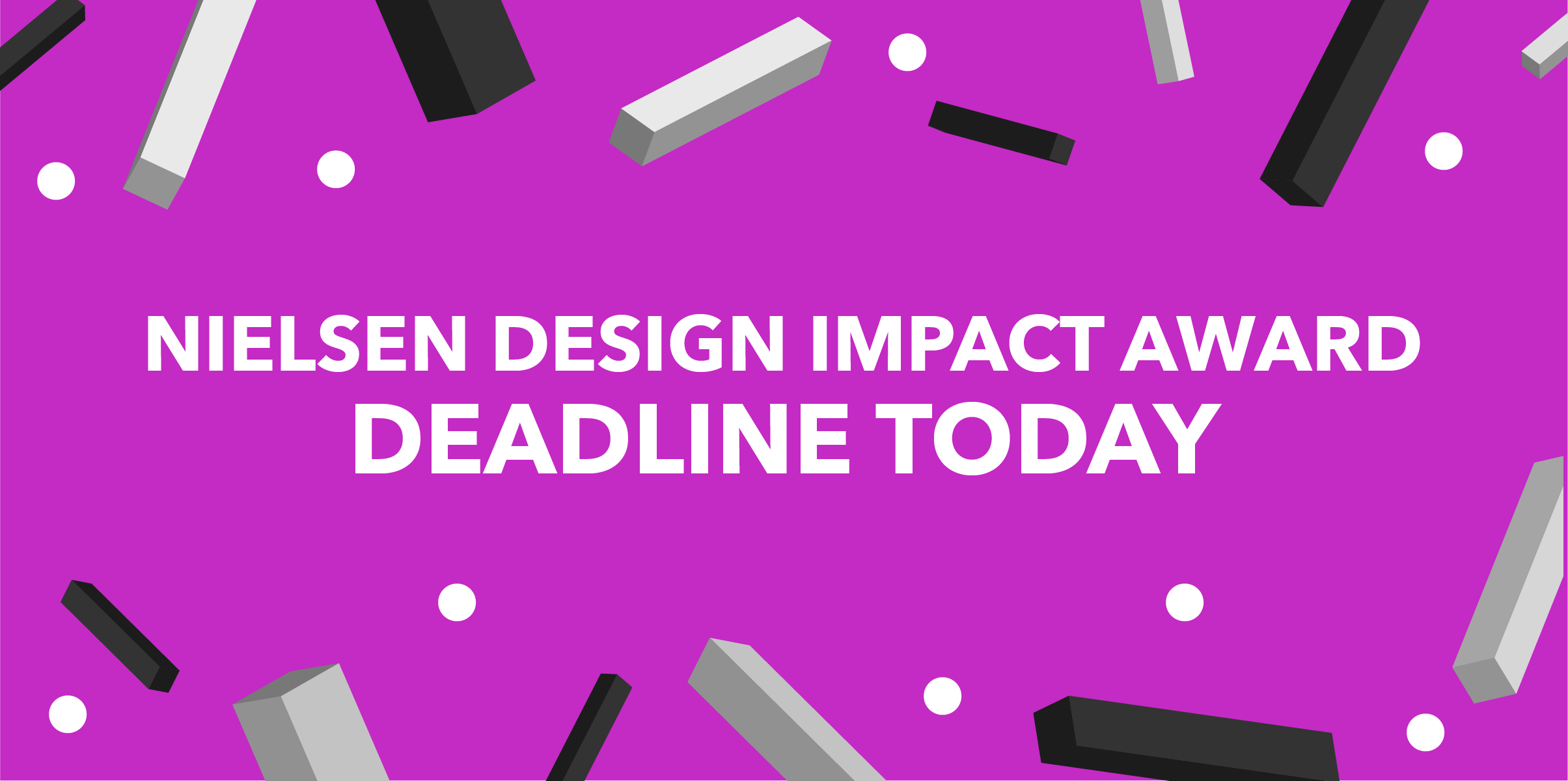 Have an Impactful Design? The Nielsen Design Impact Award Deadline is ...