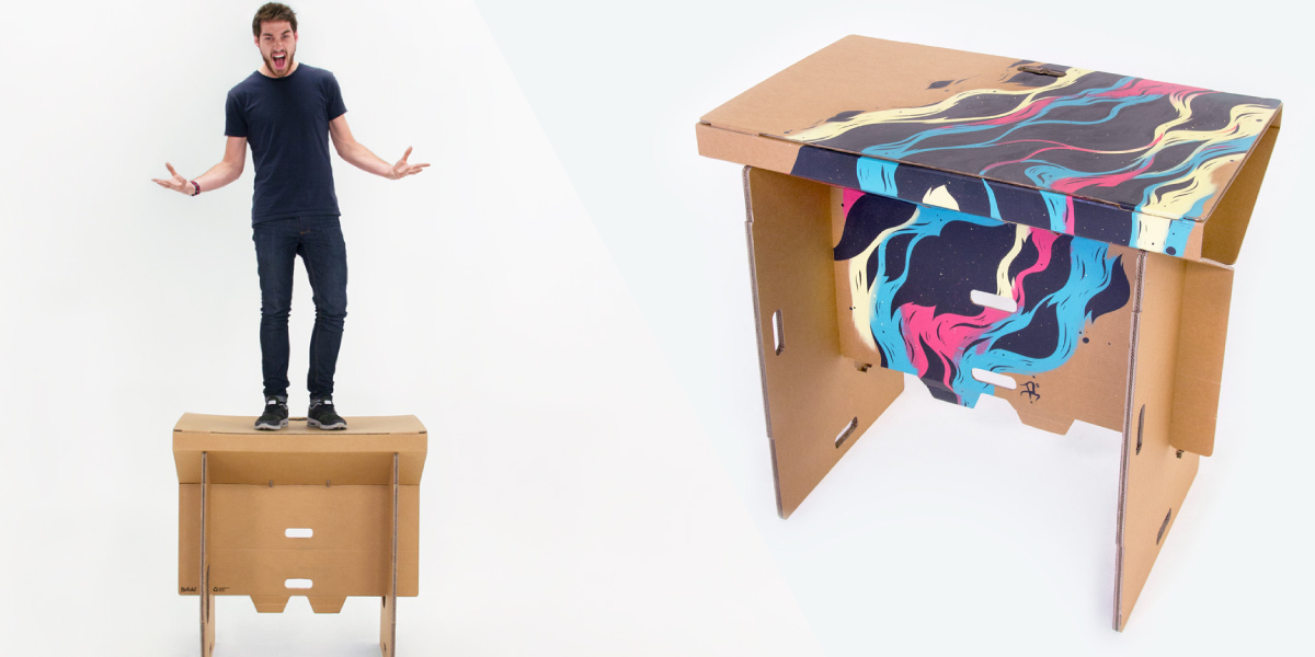 Refold Kickstarter: Sustainable Desk Design - DIELINE