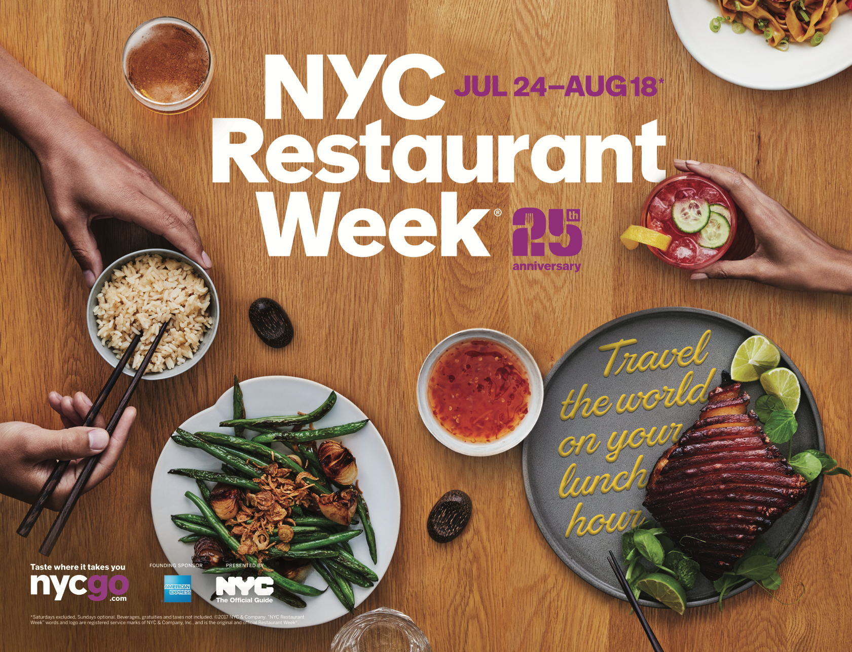 NYC, it’s Time to Eat! Behind the New Design for NYC Restaurant Week ...