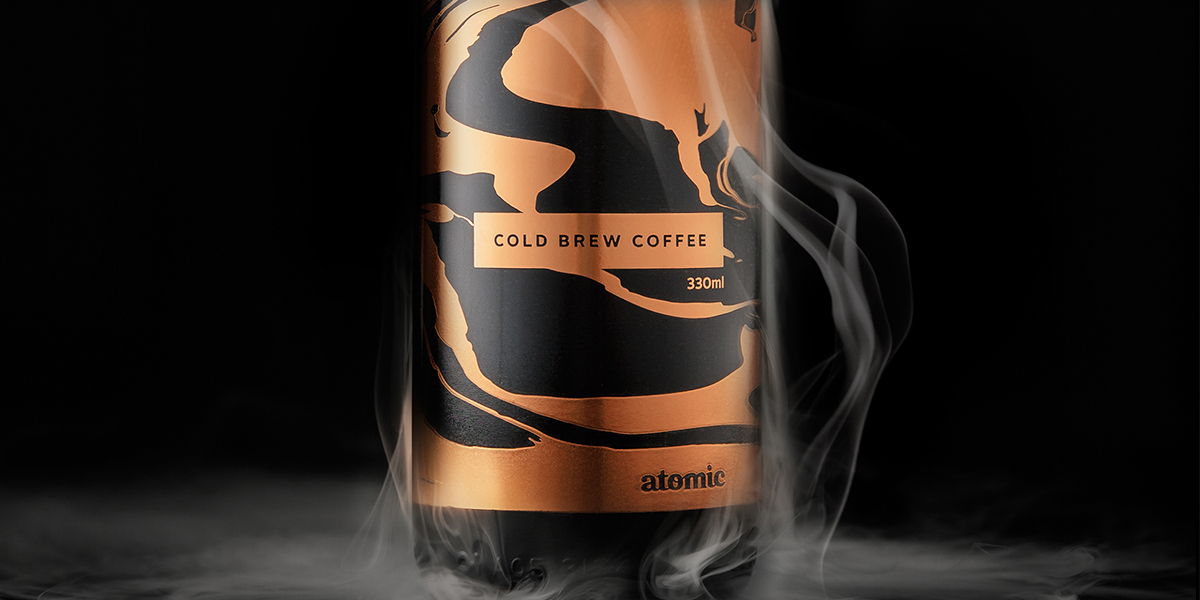 Atomic Coffee Cold Brew - DIELINE