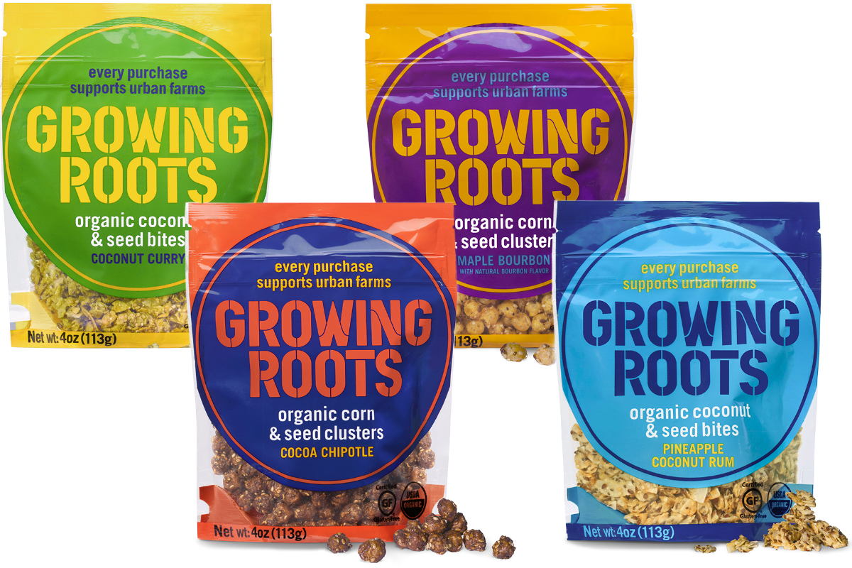 Growing Roots Supports Your Snack Addiction & Urban Farming - DIELINE