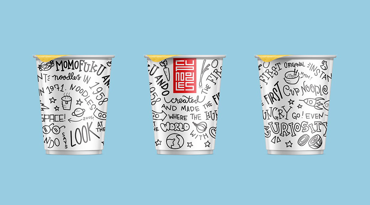 Check Out This Fun New Take on The Classic Cup Noodles - DIELINE