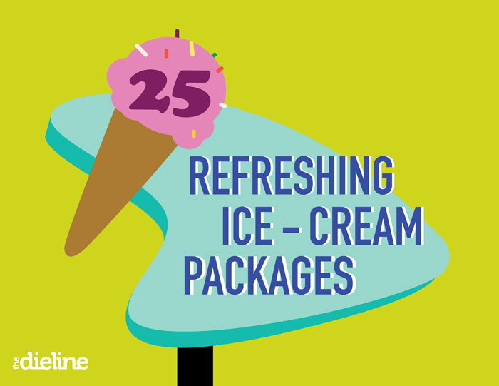 25 Refreshing Ice Cream Packages - DIELINE