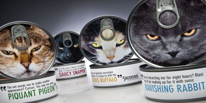 Snookums Cat Food - DIELINE