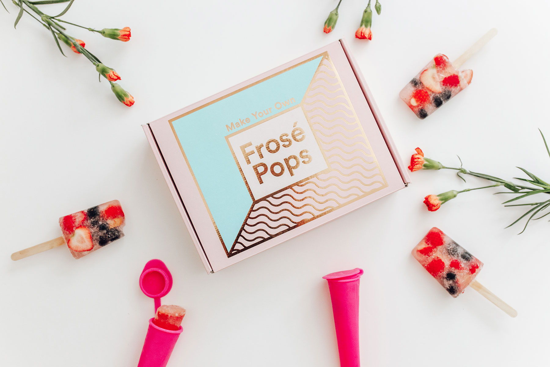 Celebrate The End of Summer With This Rose Popsicle Kit - DIELINE