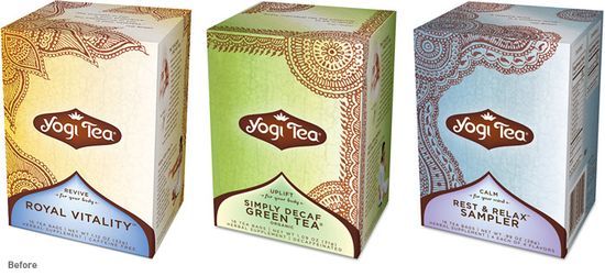Before & After: Yogi Tea - DIELINE