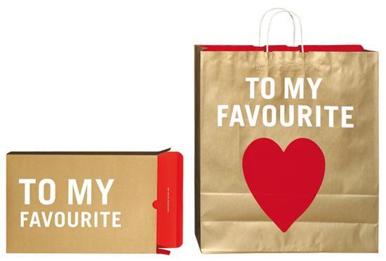 H&M Packaging - DIELINE