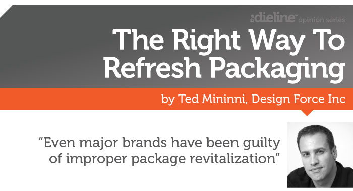 The Right Way To Refresh Packaging - DIELINE