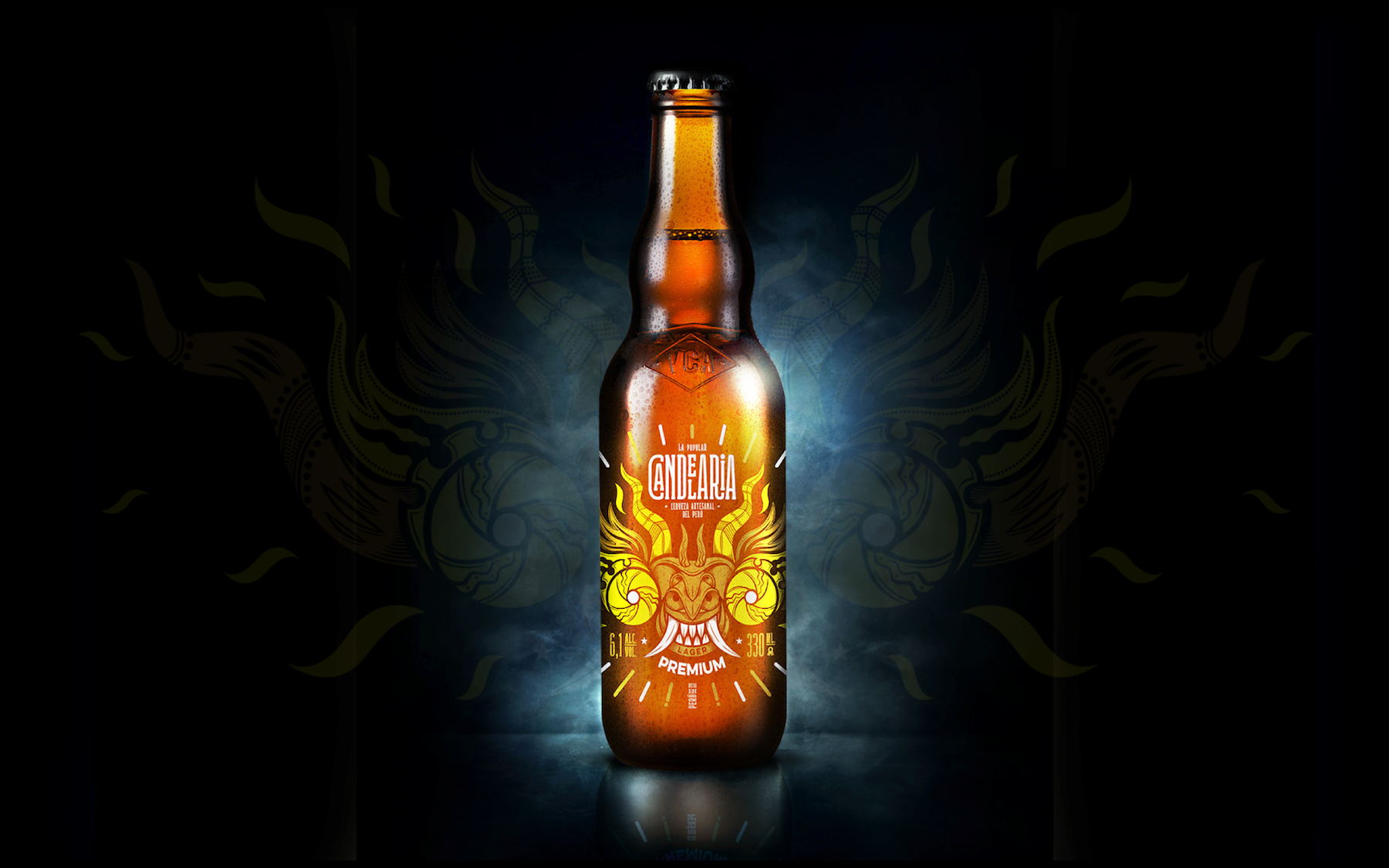 How Peru’s First Silkscreened Beer Bottles Incorporate Andean Design ...