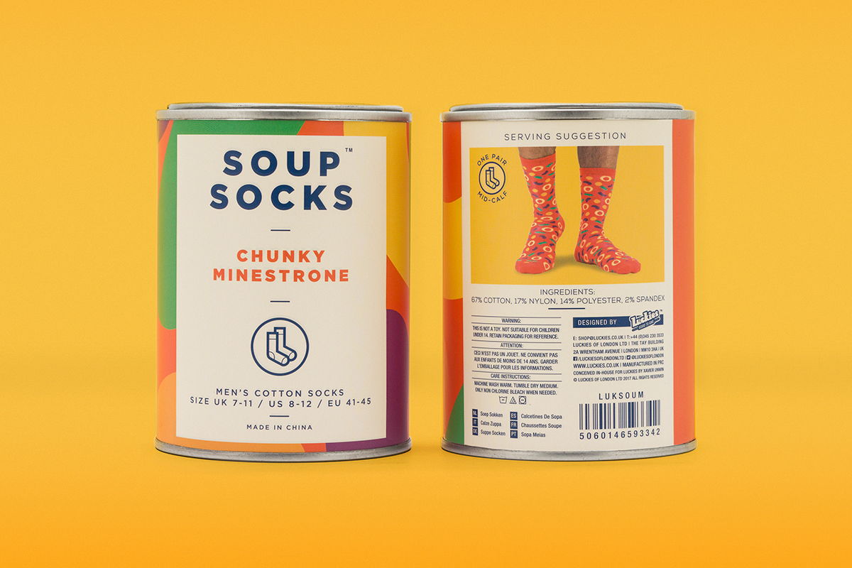 These Canned Socks Will Make For An Adorable Holiday Gift - DIELINE