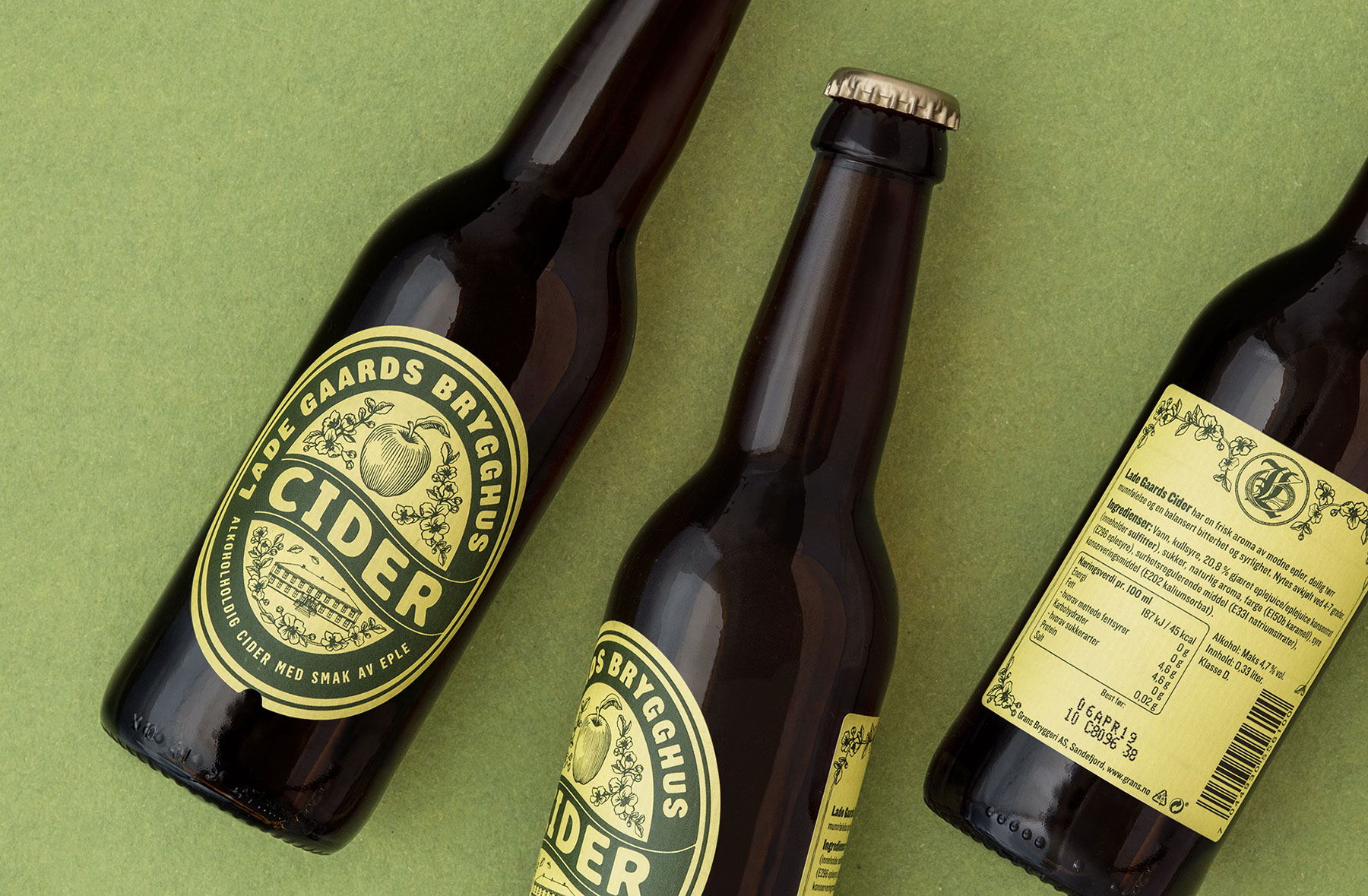 This Cider Comes With a Traditional Looking Label - DIELINE