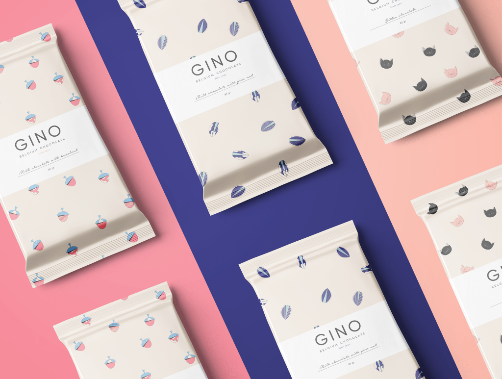 GINO Chocolate Believes Less Is More - DIELINE