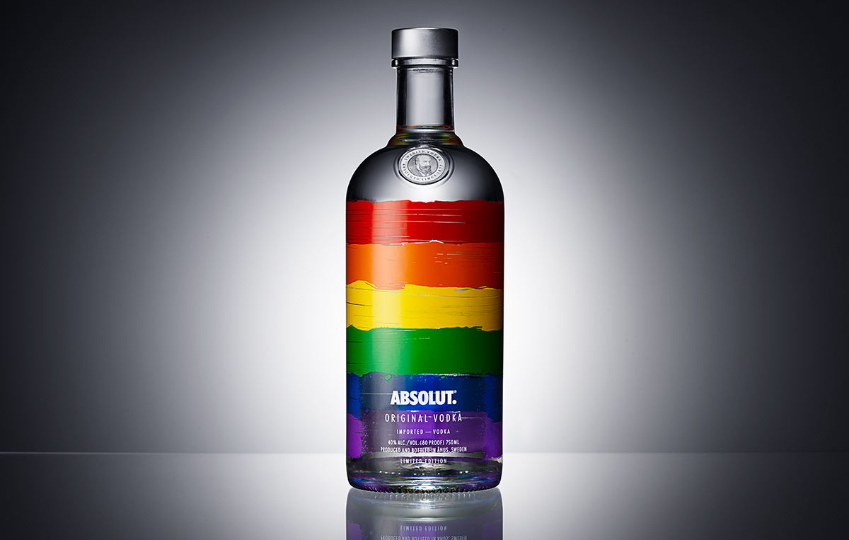 Celebrate Pride With This Rainbow Edition Absolut Bottle - DIELINE