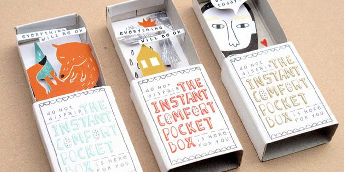 Instant Comfort Pocket Boxes - DIELINE