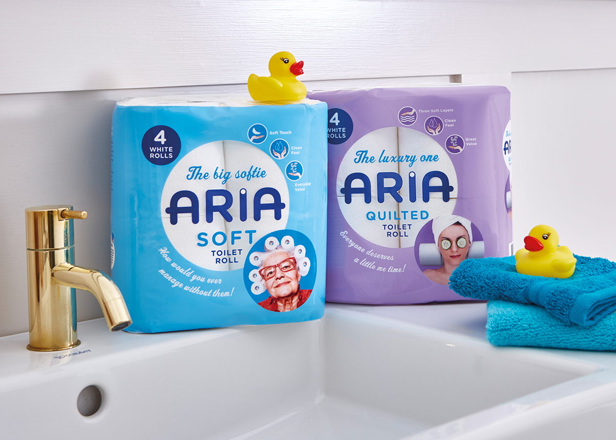 Aria Soft Toilet Paper Comes With Spunk and a Sense of Humor - DIELINE