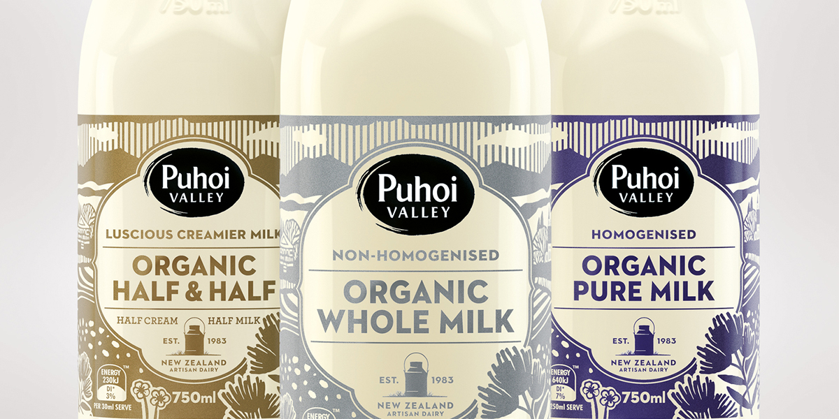 Puhoi Organic Milk - DIELINE