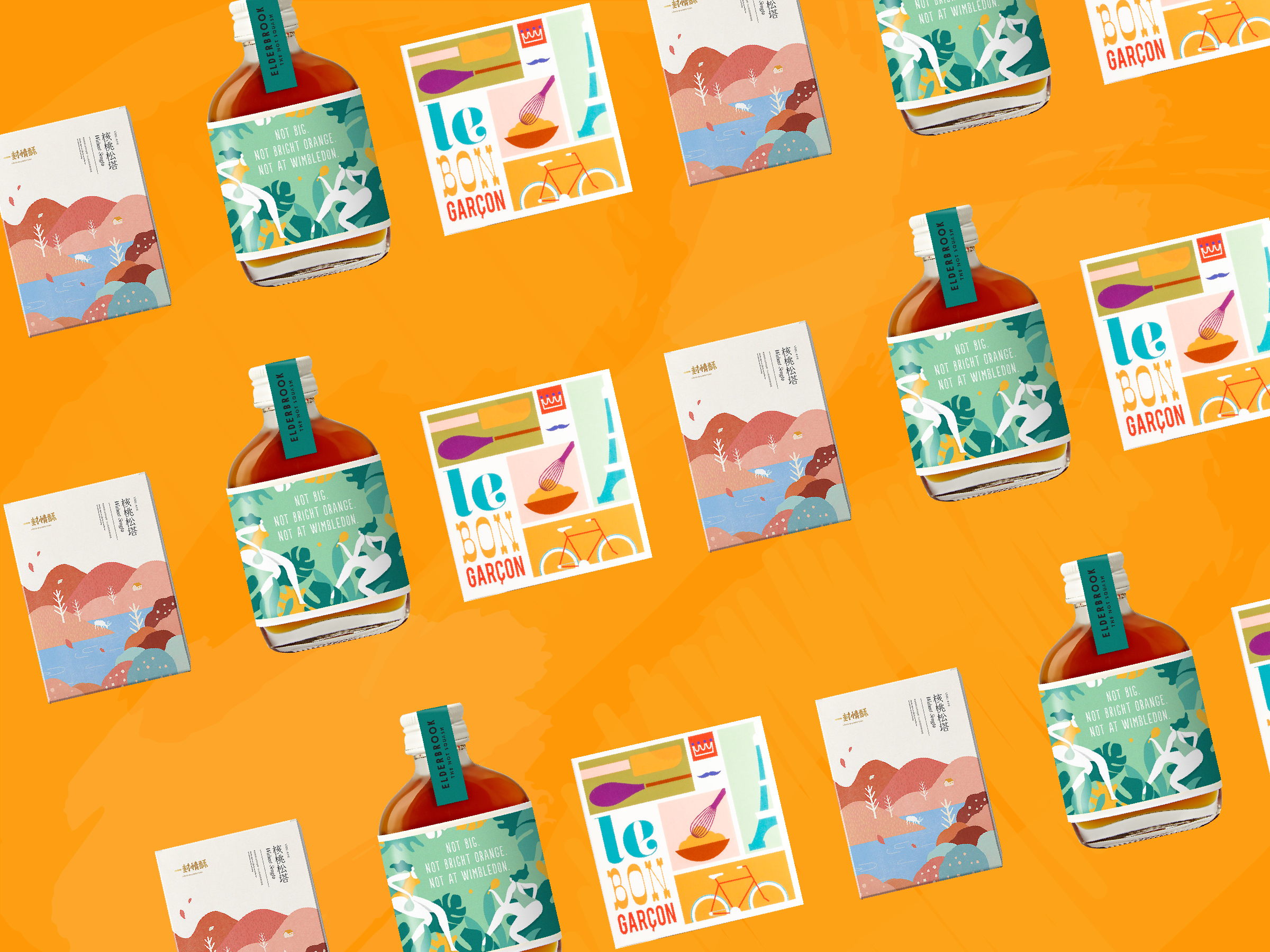 28 Examples of Flat Graphic Style Illustrations on Packaging - DIELINE