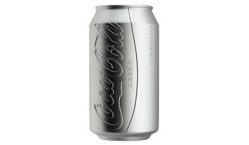 Colorless Coke Can - DIELINE