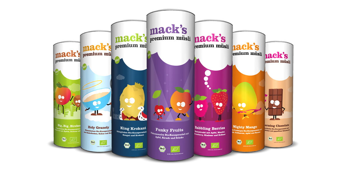 Mack's Premium Müsli - DIELINE