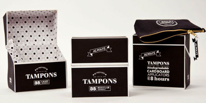 Student Spotlight: Always Tampons - DIELINE