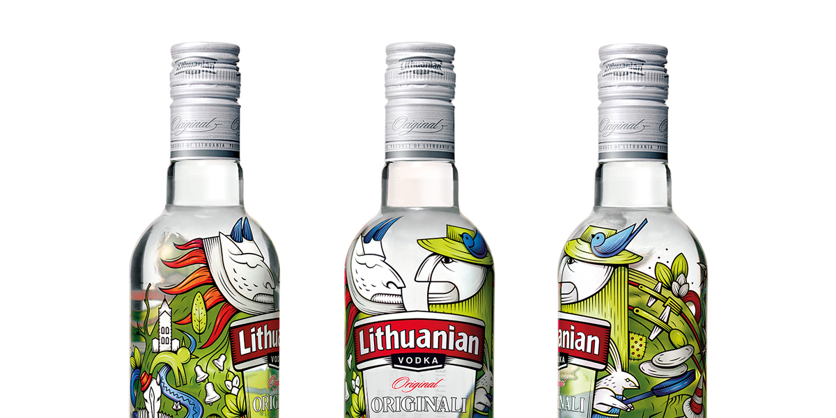 Lithuanian Original Vodka Limited Edition - DIELINE