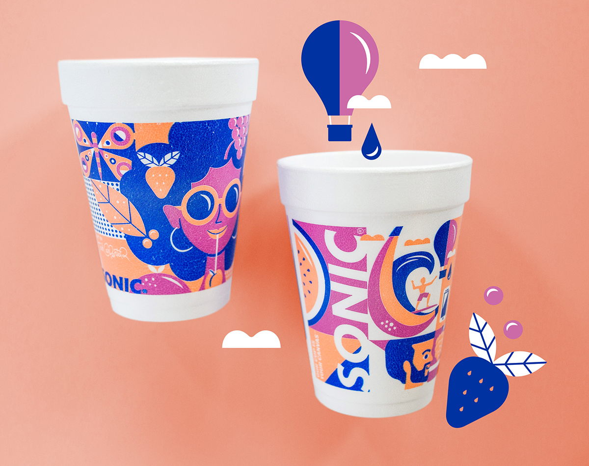Get Nostalgic For Summer With This Packaging From Sonic - DIELINE