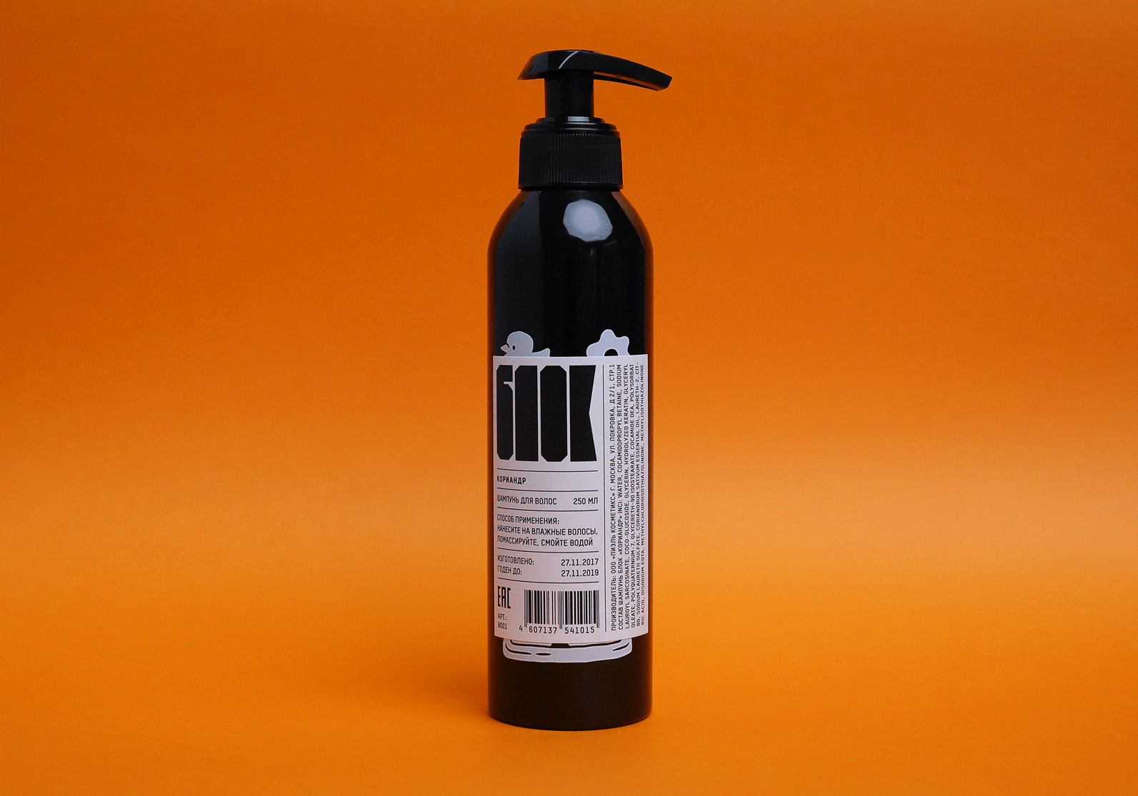 BLOK is a Men's Shampoo That Comes With a Playful Face - DIELINE
