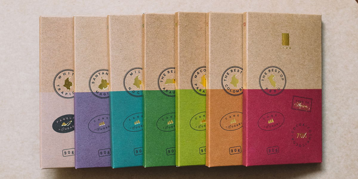 LYRA Single Origin Chocolate Bars Collection - DIELINE