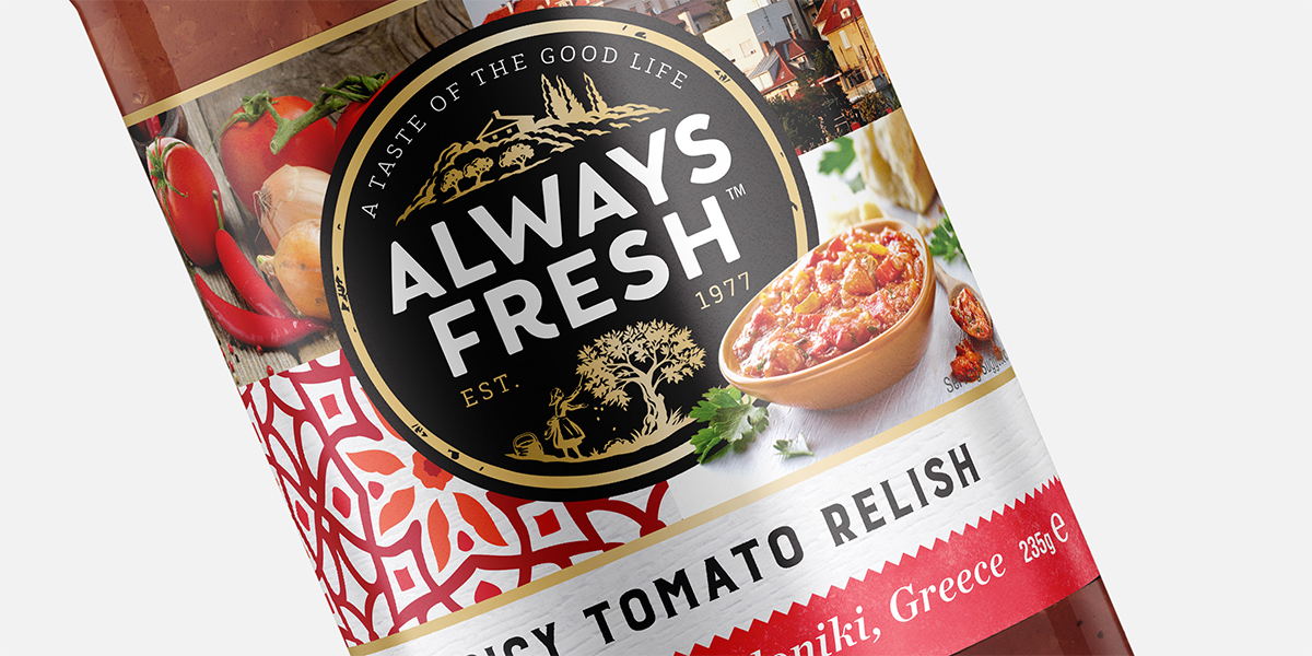 Always Fresh Redesign - DIELINE