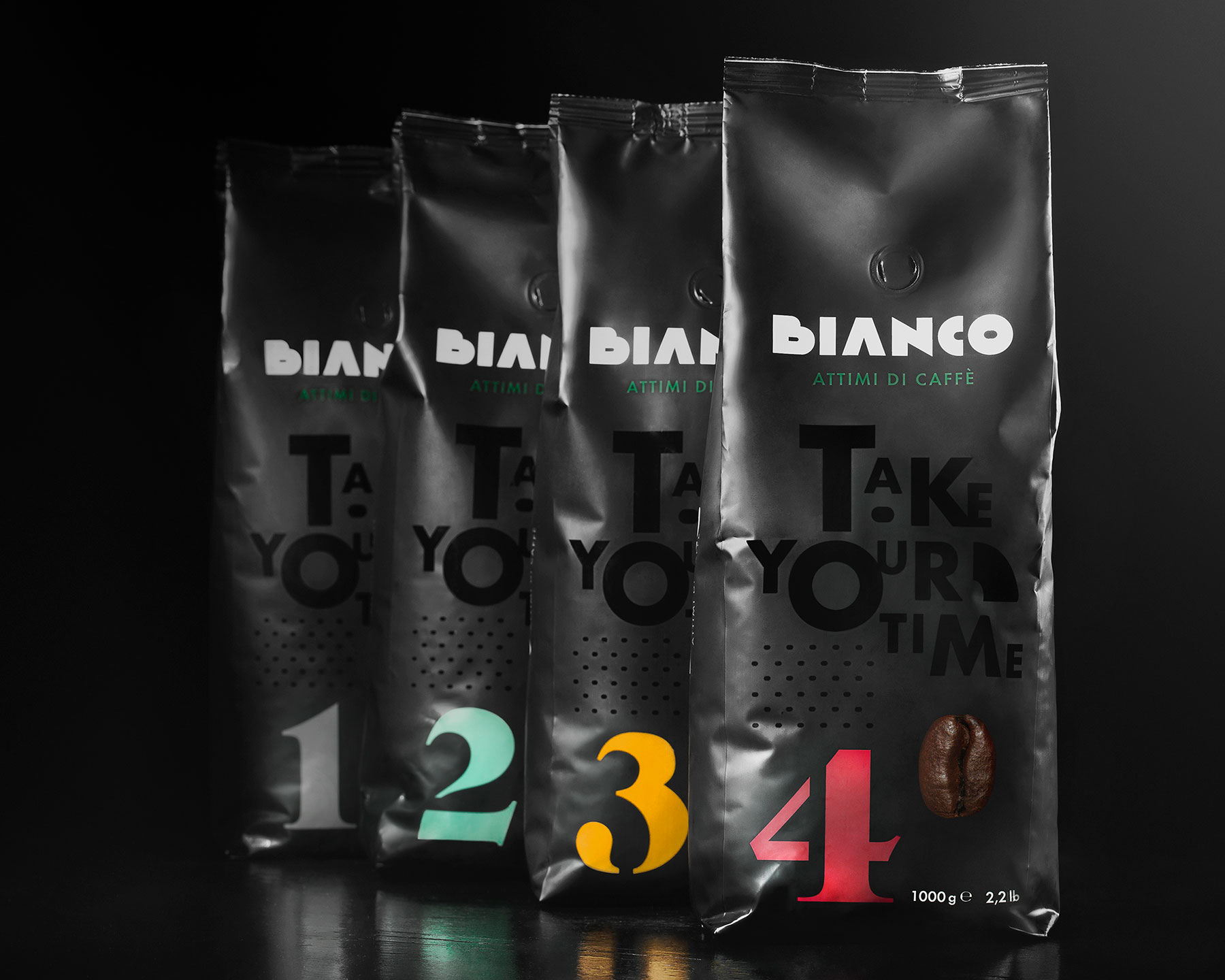 Bianco is a Sleek Italian Coffee - DIELINE