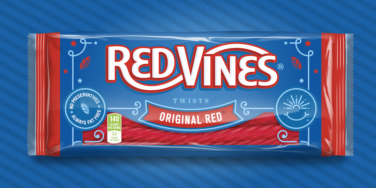 Red Vines Redesign - DIELINE