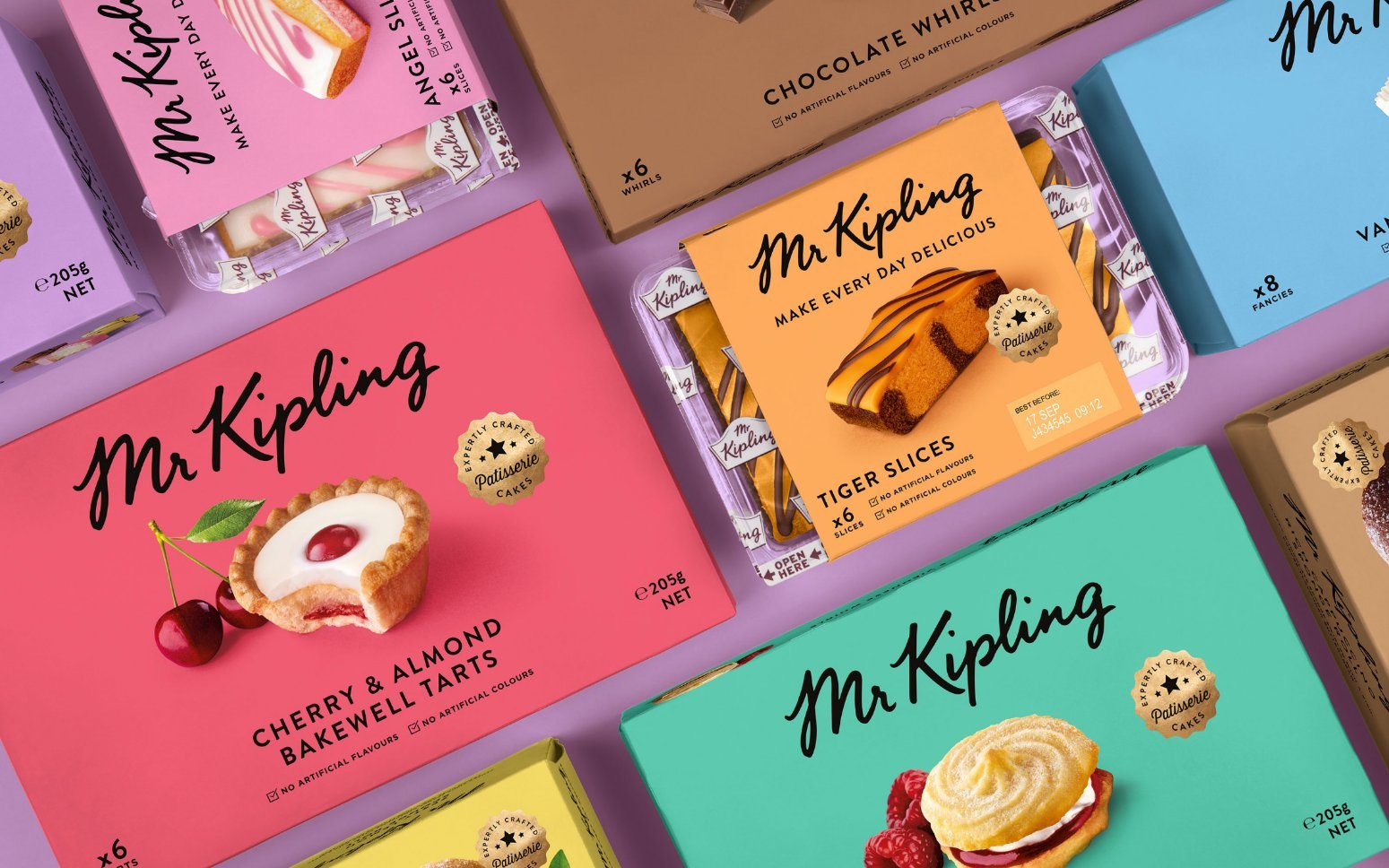 Mr Kipling Hits international Shelves With A Tantalising Redesign By ...