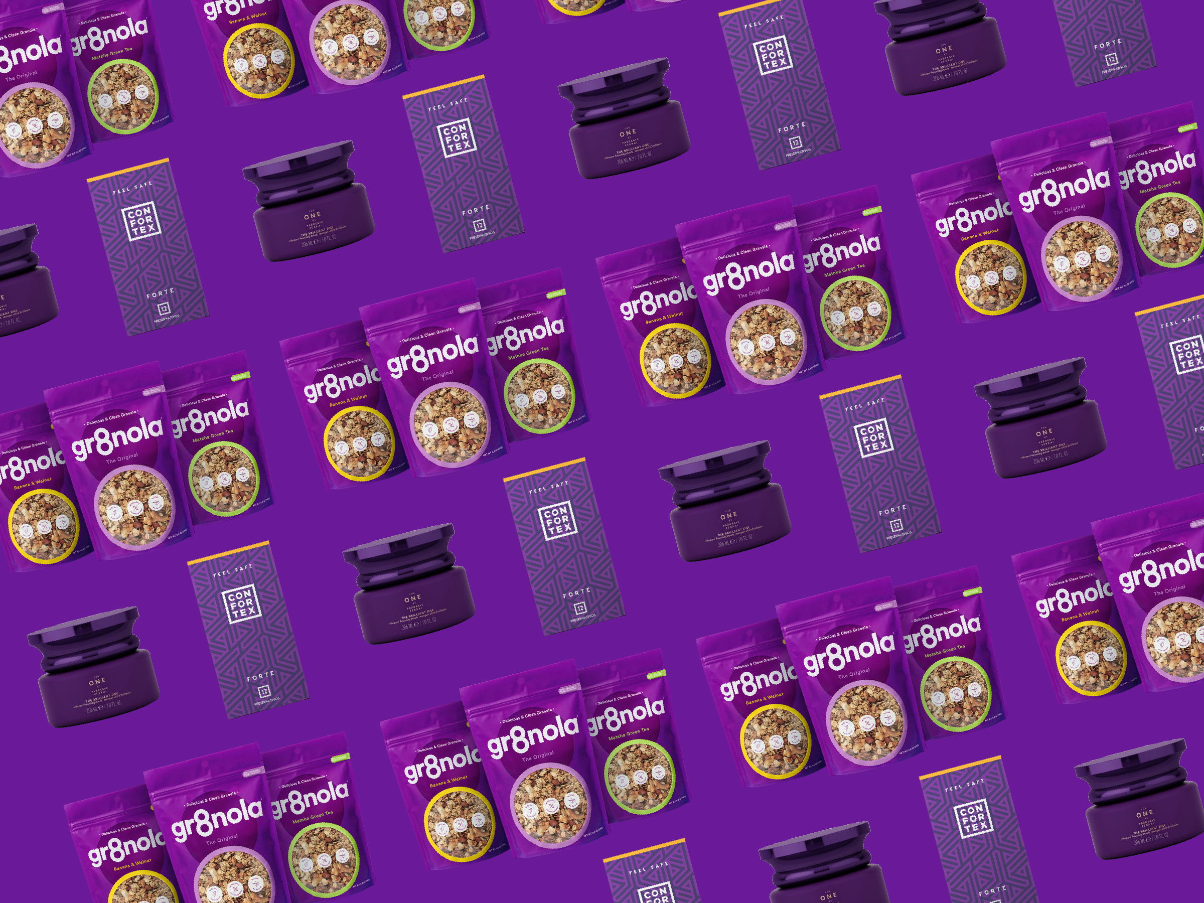 30 "Ultra Violet" Packaging Designs - DIELINE