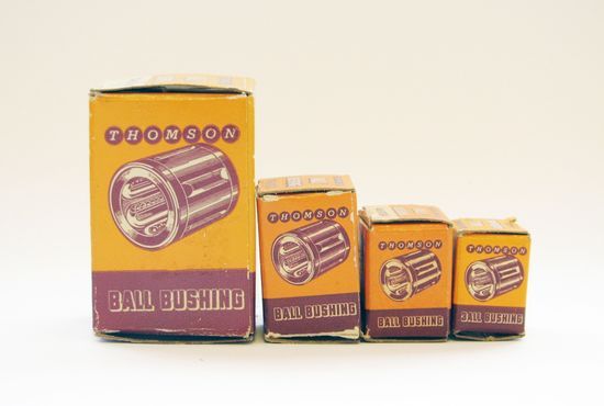 Vintage Packaging: Ball Bushing Boxes - DIELINE